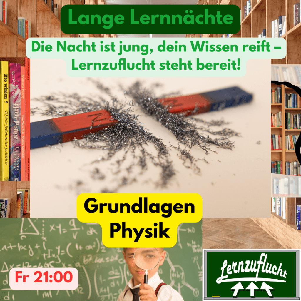 Lange Lernnächte Grundlagen Physik - Lernzuflucht Hagen Nachhilfe