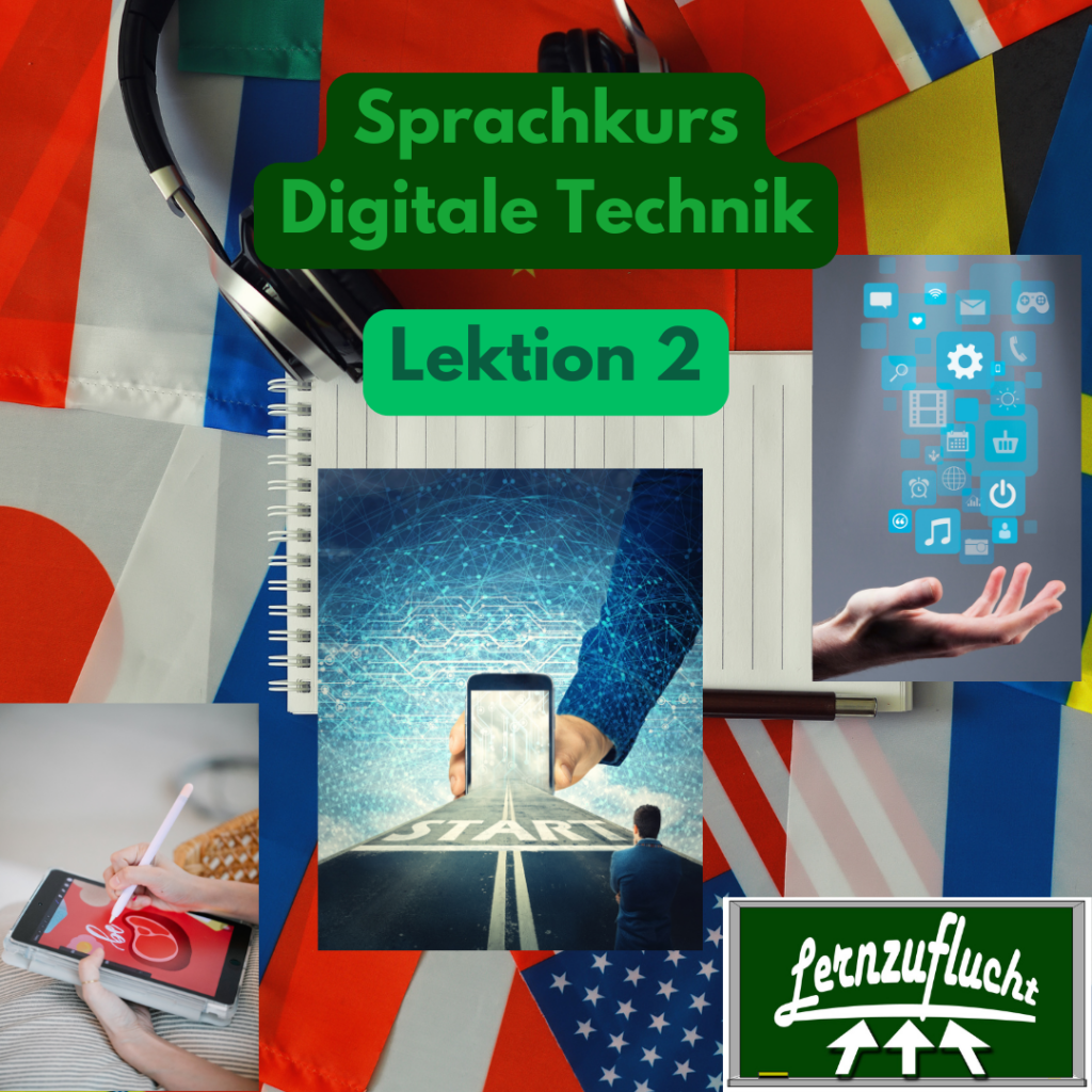 Englisch Sprachkurs Lektion 2 Digitale Technik - Lernzuflucht Hagen ...